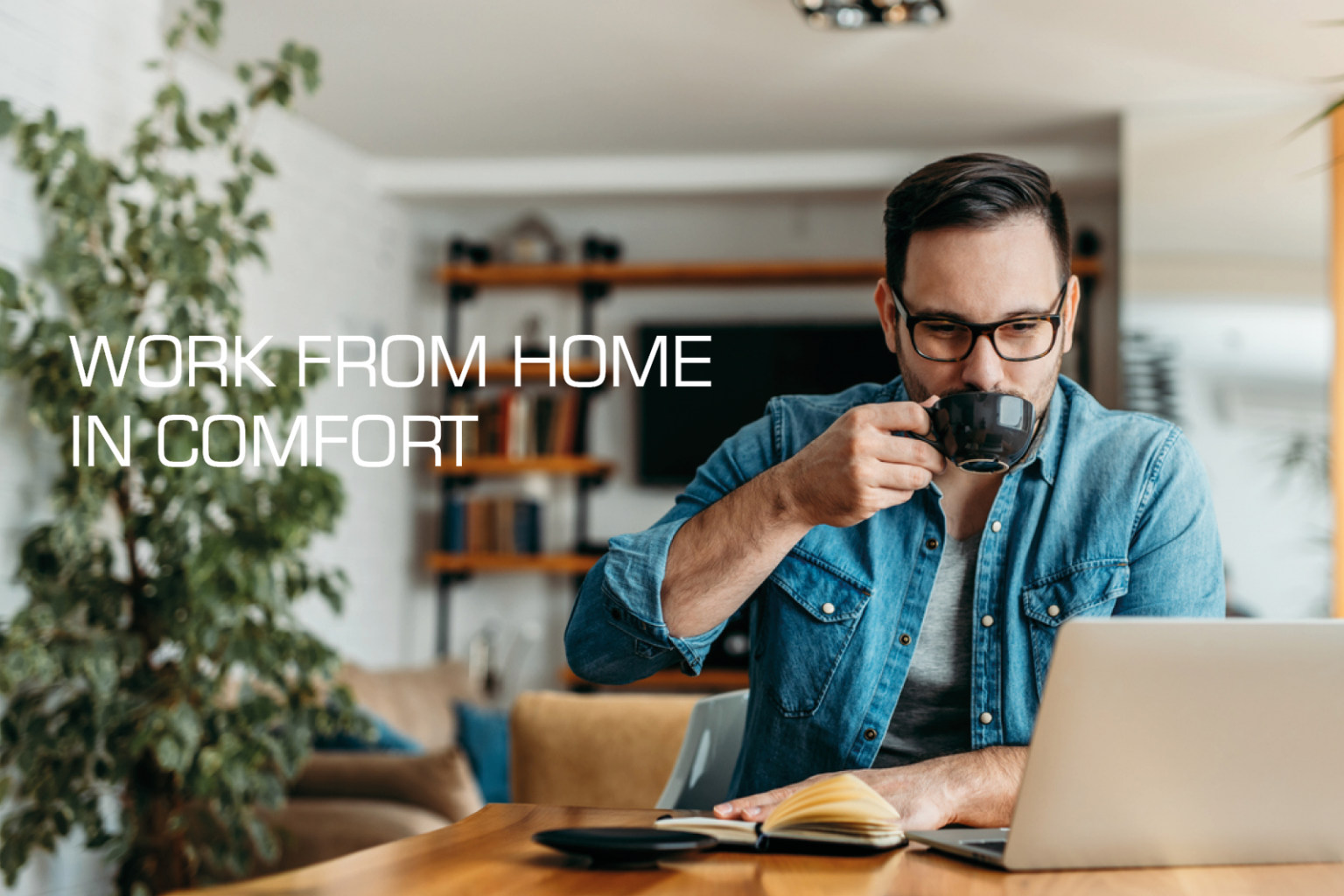 Work from Home in Comfort - Caribbean Blinds