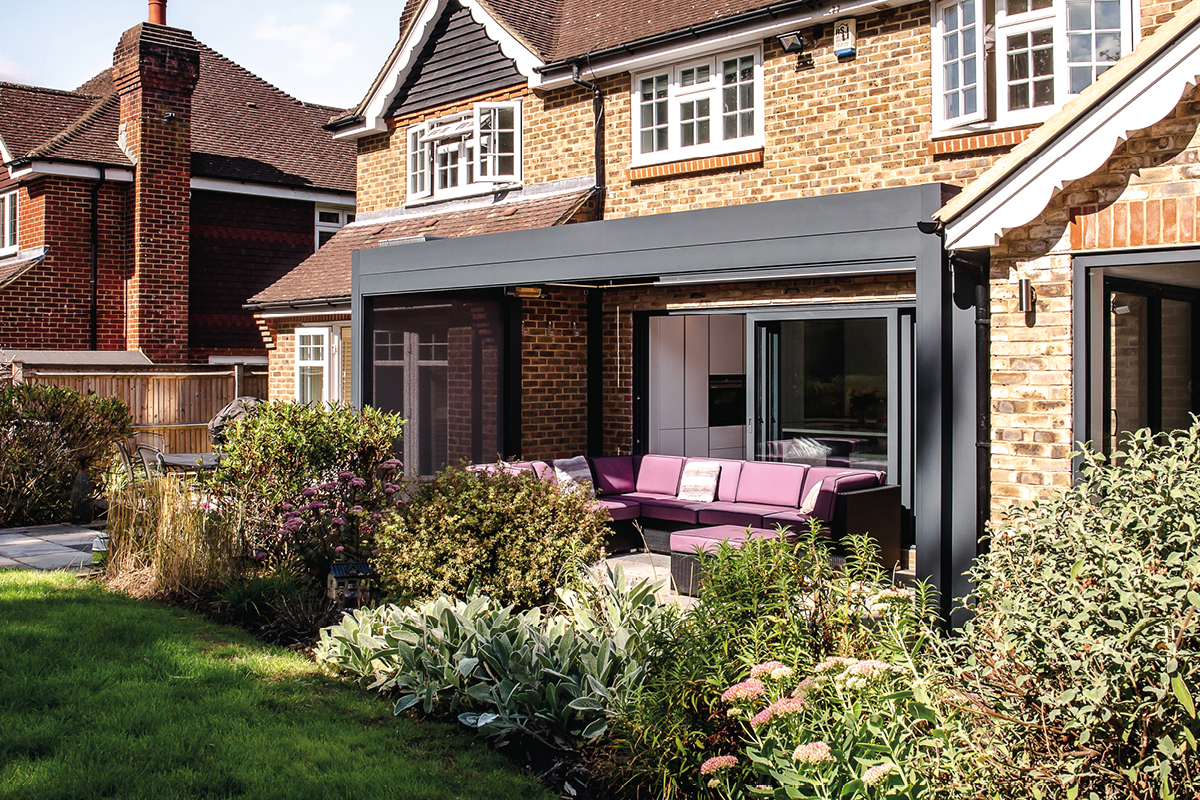Connecting Living Spaces with Canopies - Caribbean Blinds