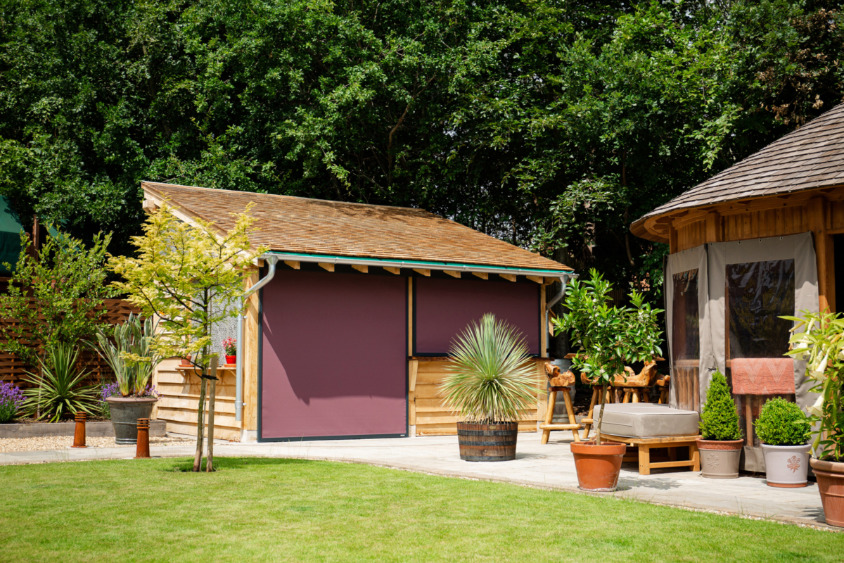 Pergola Blinds | Veranda Blinds - Caribbean Blinds