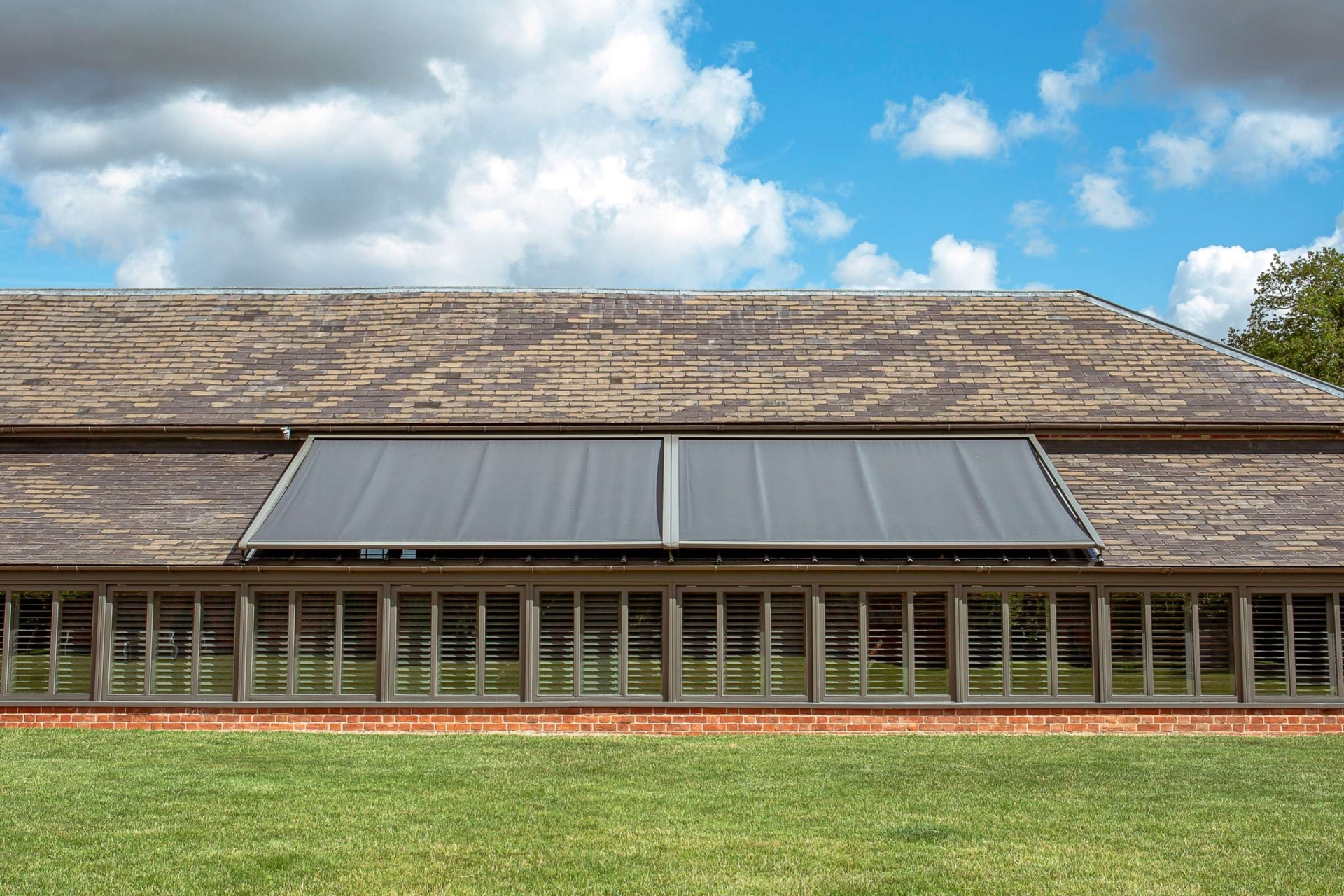 Tensioned External Roof Blinds | Caribbean Blinds